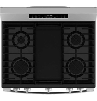 GE GGF600AVSS 30" Free Standing Gas Convection Range with No Preheat ...