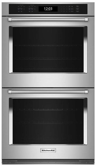 KitchenAid KOED527PSS 27" Double Wall Oven with Air Fry Mode ...
