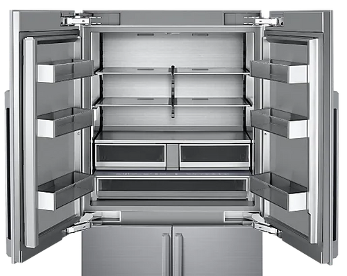 Dacor DRF427500AP 42" French 4 Door Bottom Mount Refrigerator ...