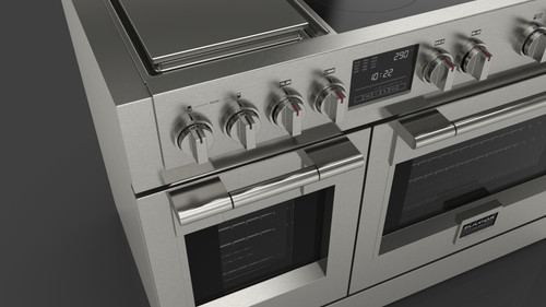 Fulgor Milano F6PIR485GS1 48" Induction Range with 5 Cooking Zones and ...