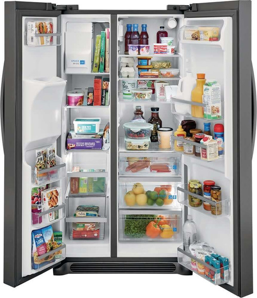 Frigidaire Gallery GRSS2652AD 36" Side by Side Refrigerator 25.6 cu. ft ...