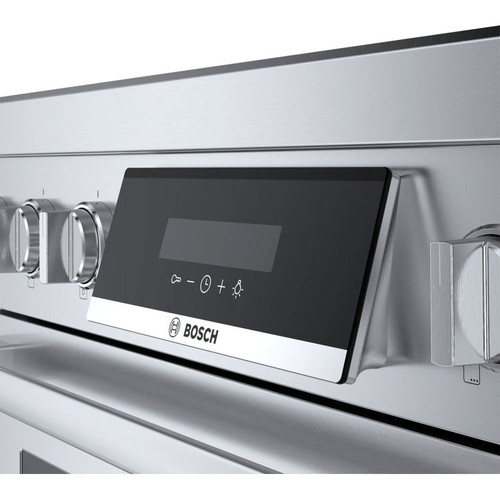 Bosch HIS8655U 36" Induction Industrial Style Range - Stainless Steel ...