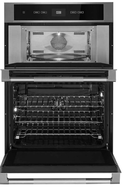JennAir JMW2430LL RISE 30" Combination Microwave Wall Oven - Stainless ...