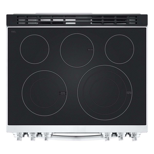 LSEL6337F LG 30" Electric Slide-in Range 6.3 cu.ft with Air Fry ProBake ...