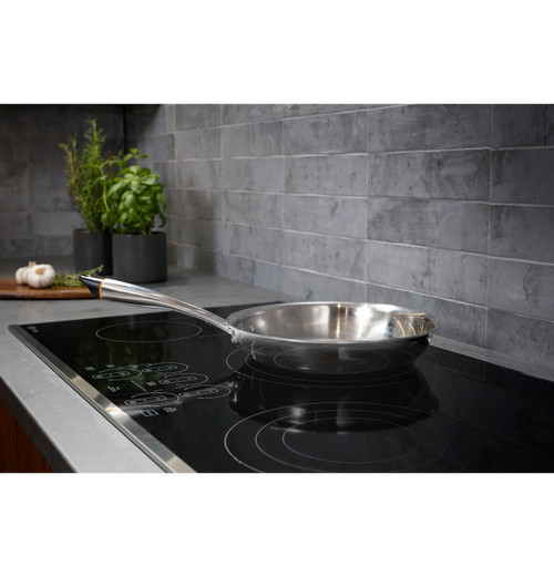 GE Profile PEP9030STSS 30" Electric Cooktop with Touch Controls and 5 ...