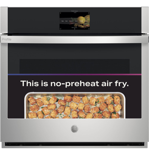 GE Profile PTS9000SNSS 30" Single Wall Oven with Air Fry and True ...