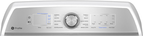 GE Profile PTW600BSRWS 28" Smart Top Load Washer 5.0 cu. ft. with ...