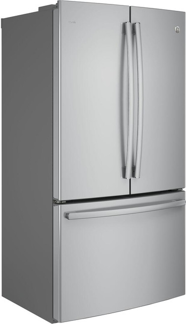 GE Profile PWE23KYNFS 36" Counter Depth French Door Refrigerator 23.1 ...