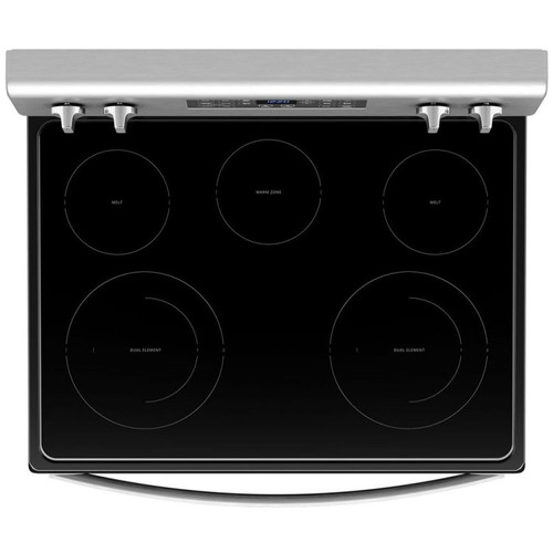 Whirlpool WFE535S0LS 30" Electric Range with 5 Elements and 5 in 1 Air ...