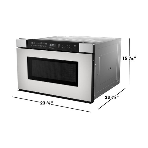 Sharp SMD2440JS 24 " 1.2 cu. ft. Built-In Microwave Drawer Oven ...
