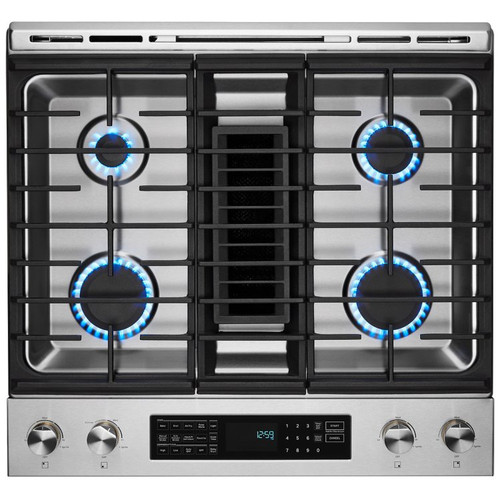 JennAir JDS1750ML 30" RISE Dual Fuel Slide-In Range with Downdraft ...