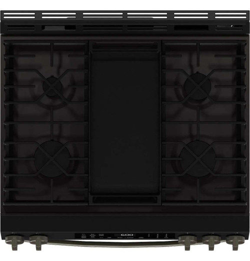 GE GGS600AVDS 30" Slide-In Gas Convection Range with No Preheat Air Fry ...