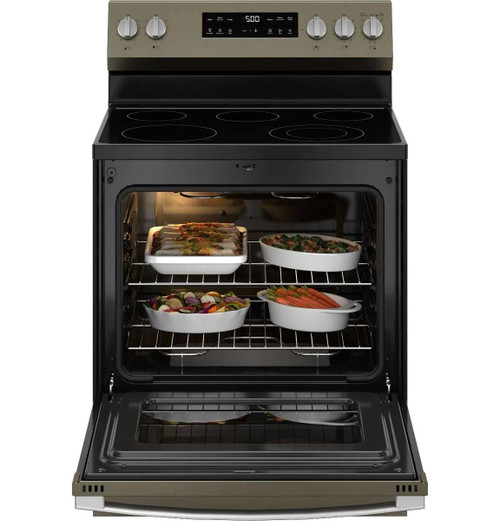 GE GRF500PVES 30" Free Standing Electric Range 5 Burners - Slate - US ...