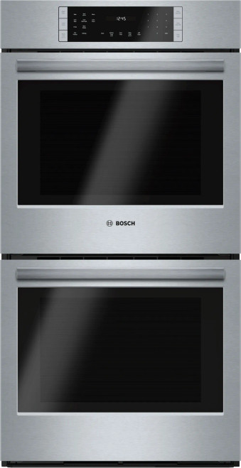 HBL8651UC Bosch 800 Series 30" Double Electric Wall Oven with European ...