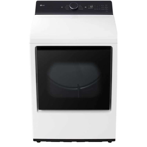 LG DLE8400WE 27" Electric Dryer 7.3 cu.ft. with Wi Fi and AI Sensor Dry ...