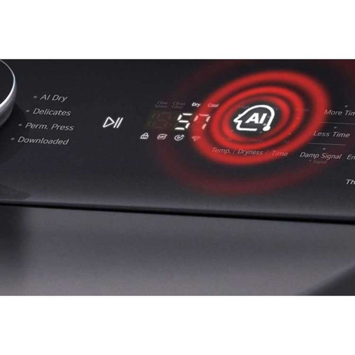 LG DLG8401BE 27" Gas Dryer 7.3 cu.ft. with Wi Fi and AI Sensor Dry ...