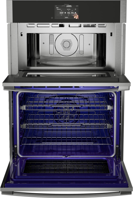 GE Profile PT9900SWSS Series 30" Combination Double Wall Oven with ...