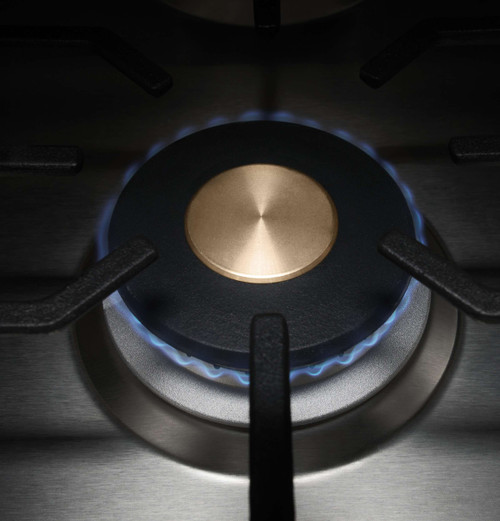 ZGU30RSLSS Monogram 30" Gas Cooktop with Precisions Knobs and Tri-Ring ...