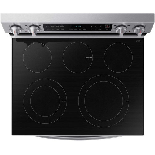 NE63D6511SR Samsung 30" Smart Freestanding Electric Range 6.3 cu. ft ...