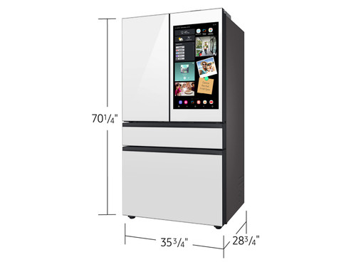 Samsung RF90F23AEW 36" Bespoke Counter Depth 4-Door French Door ...
