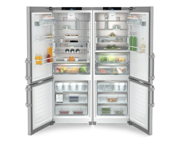 LIE4880- Liebherr Appliance 48" Side By Side Combination Package - Two ...