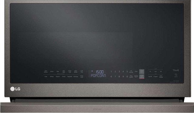 LG MVEL2137D 30" 2.1 cu. ft. Over the Range Microwave - PrintProof ...