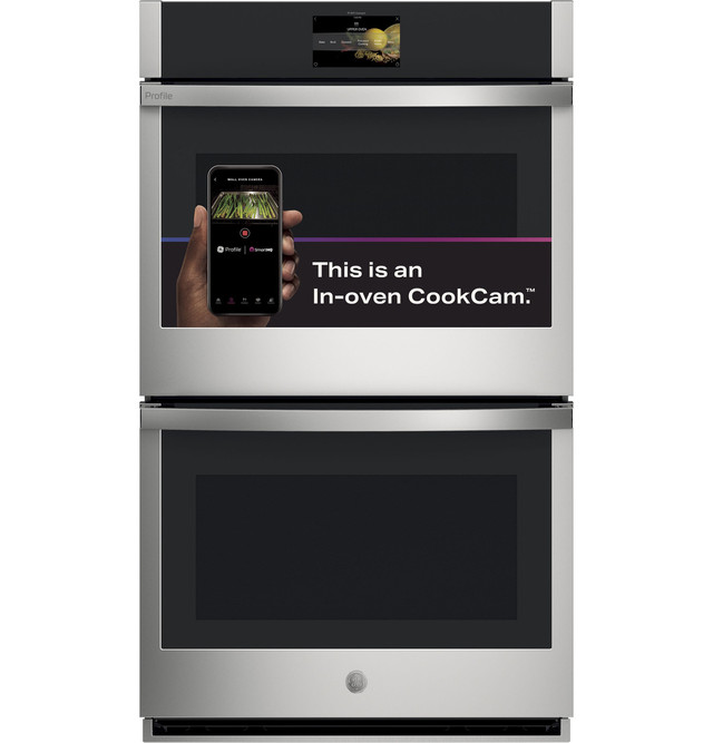 GE Profile PTD9000SNSS 30" Double Wall Oven with Air Fry and True ...