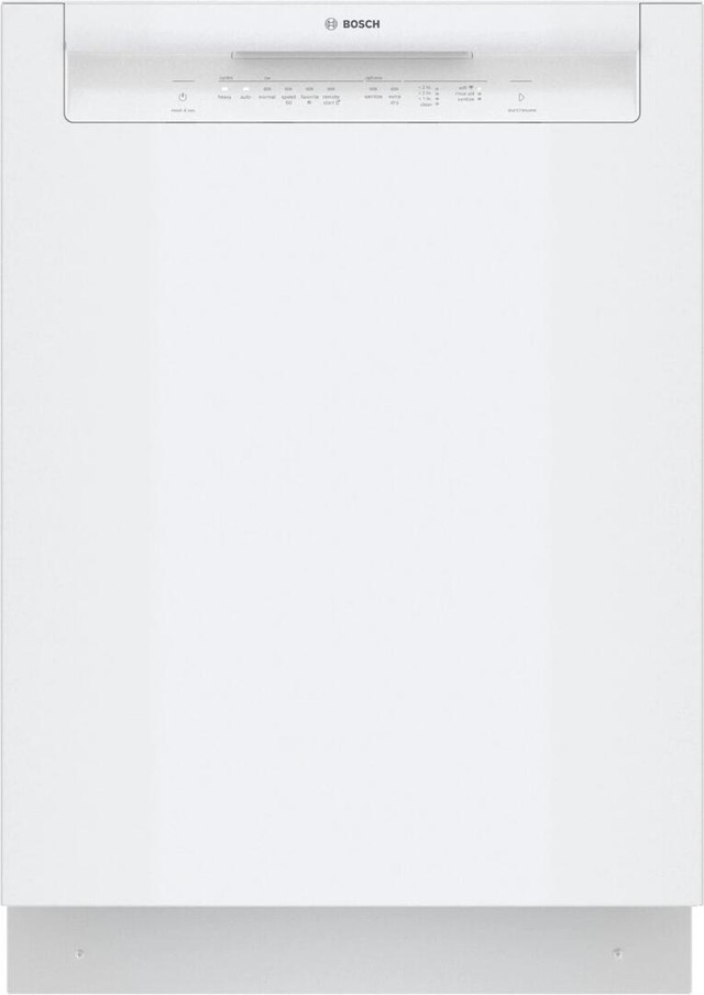 Bosch SHE3AEM2N 24" Front Control Dishwasher with Recessed Handle - 50 ...