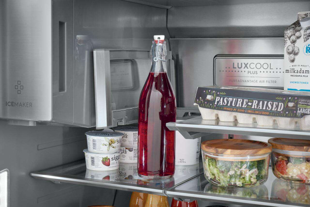 Electrolux ERMC2295AS 36" Counter-Depth 4 Door French Door Refrigerator ...