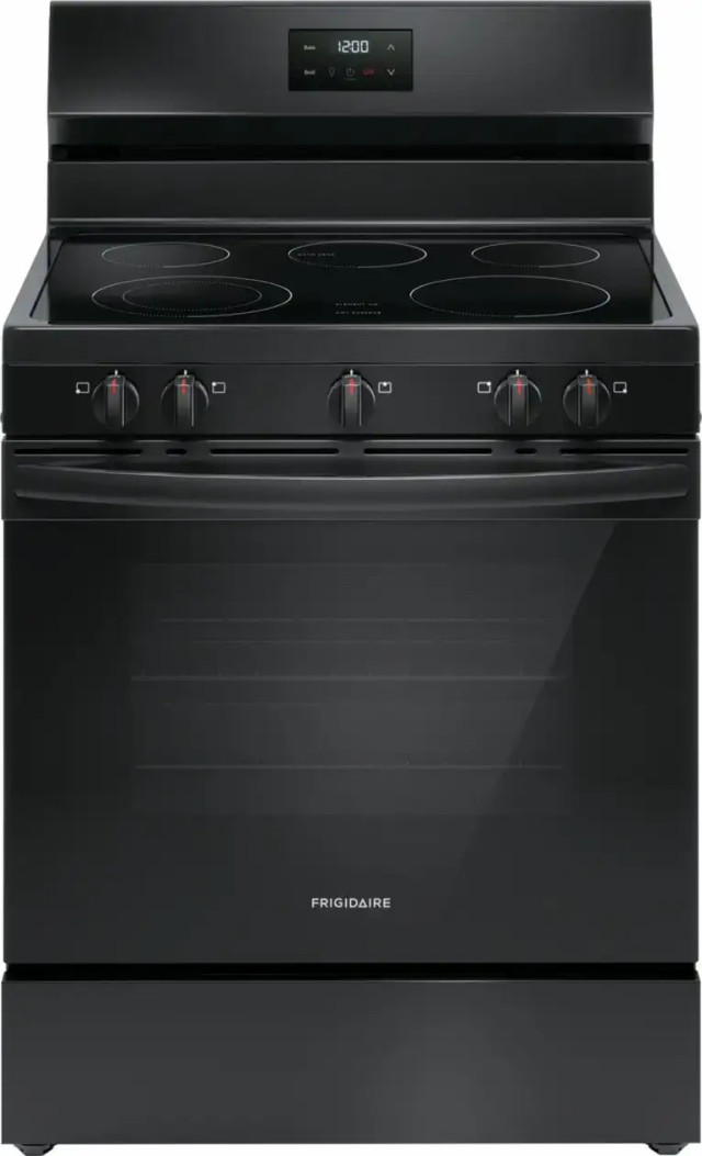 FCRE3052BS Frigidaire 30" Electric Range with Quick Boil and 5 Cooking ...