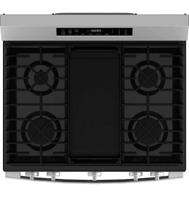 GE GGF600AVSS 30" Free Standing Gas Convection Range with No Preheat ...