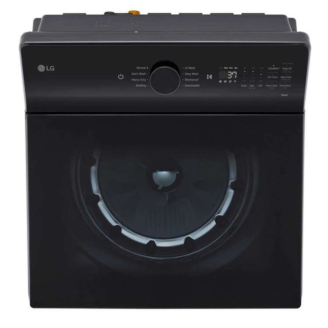 LG WT8405CB 27" Top Load Washer with 4 Way Agitator 5.3 cu. ft. and AI ...