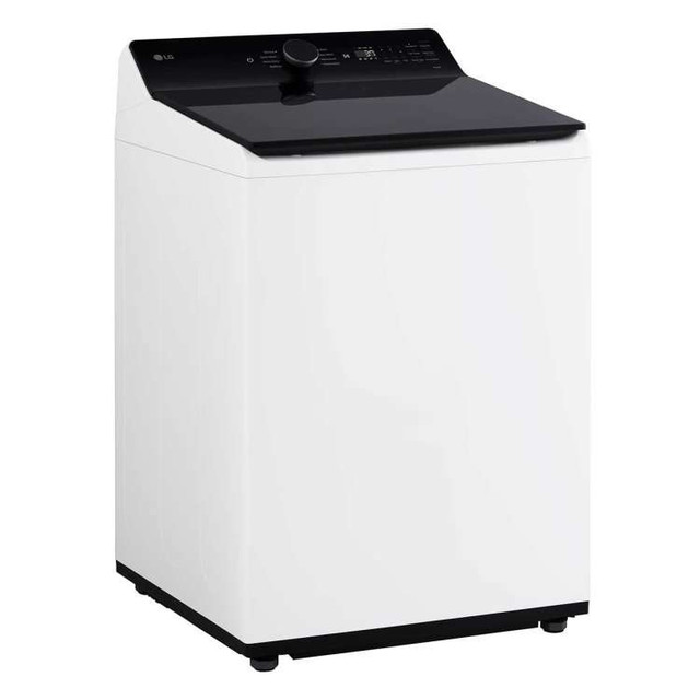 LG WT8405CW 27" Top Load Washer with 4 Way Agitator 5.3 cu. ft. and AI ...