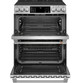 CES750P2MS1 Cafe 30" Slide-In Front Control Electric Double Oven Range ...