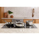 Cafe CHP90362TSS 36" Induction Cooktop with 5 Elements Touch Control ...
