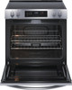 Frigidaire FCFE3062AS 30" Front Control Electric Range with 5 Elements ...