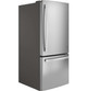 GBE21DYKFS 30" Bottom Mount Freezer Refrigerator 20.9 cu. ft ...
