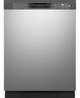 GE GDF535PSRSS 24" Front Control Dishwasher with Steam Sanitize and 4 ...