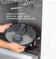 GE GDF535PSRSS 24" Front Control Dishwasher with Steam Sanitize and 4 ...