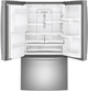 GE GFE28GYNFS 36" French-Door Bottom Freezer Refrigerator with Showcase ...