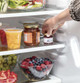 GE GZS22IMNES 36" Counter Depth Side By Side Refrigerator with Color ...
