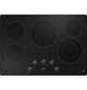 GE JEP5030DTBB 30" Electric Cooktop with Touch Control and 5 Radiant ...