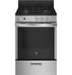 JAS640RMSS GE 24" Freestanding Slide-in Front Control Electric Range ...