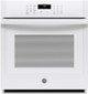 GE JKS3000DNWW 27" Single Wall Oven with Never Scrub Heavy Duty Racks ...