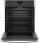 GE JKS3000SNSS 27" Single Wall Oven with Never Scrub Heavy Duty Racks ...