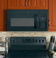 GE JVM6175DKBB 30" 1.7 cu. ft. Over-the-Range Microwave with 1000 Watts ...