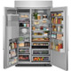 Kitchenaid KBSD708MPS 48" Built-In Side by Side Refrigerator with ...