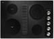 KitchenAid KCED600GBL 30" Electric Downdraft Cooktop with 4 Elements ...