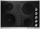 KitchenAid KCED600GSS 30" Electric Downdraft Cooktop with 4 Elements ...