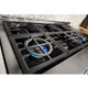 KitchenAid KFGC558JSS 48" Gas Range with 6 Burners and Griddle ...